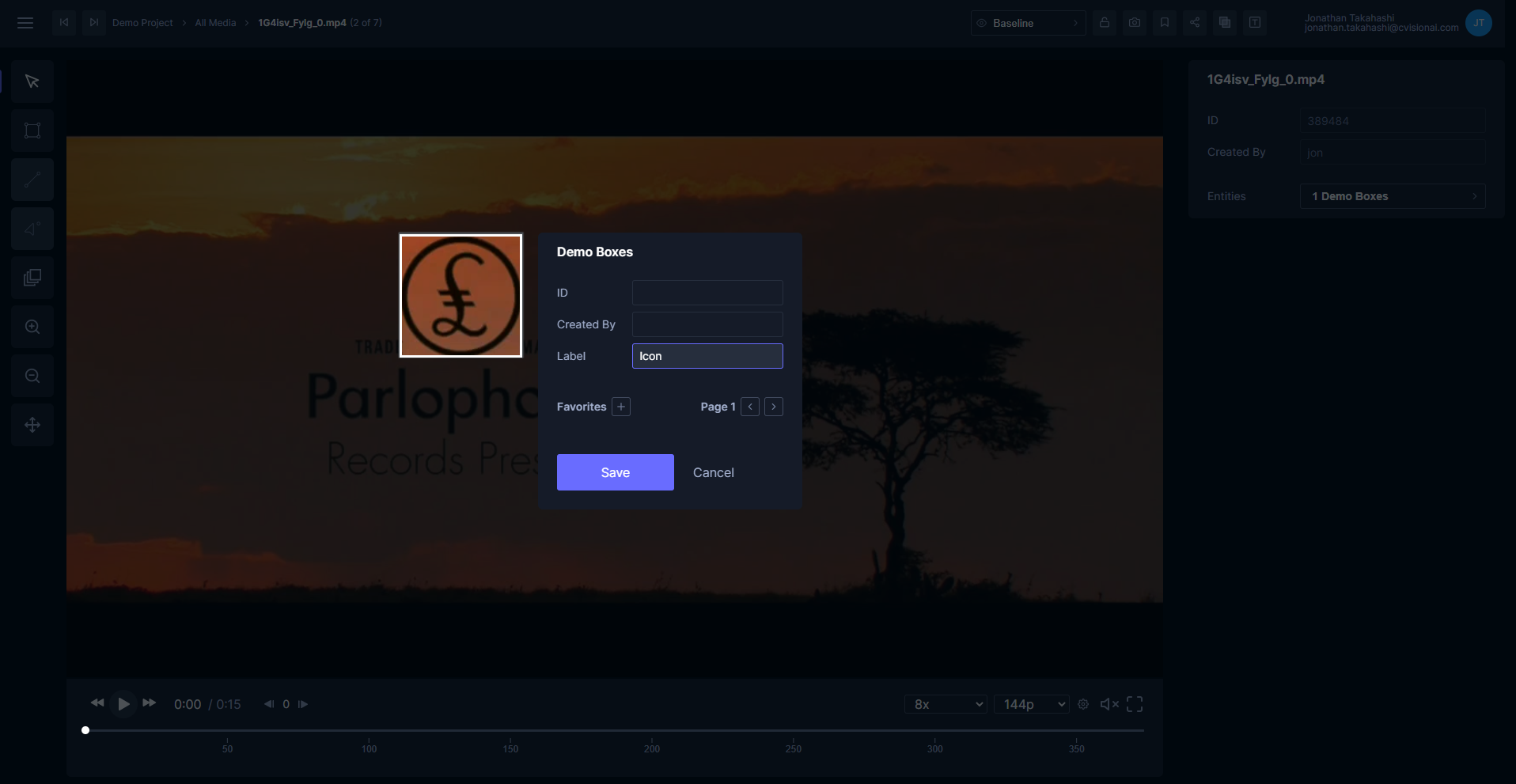 Draw localizations | Tator